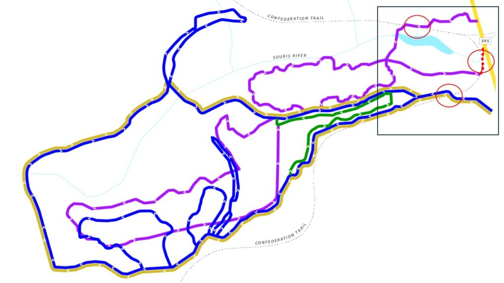 PSA – Snowmobile Crossings – Souris Striders